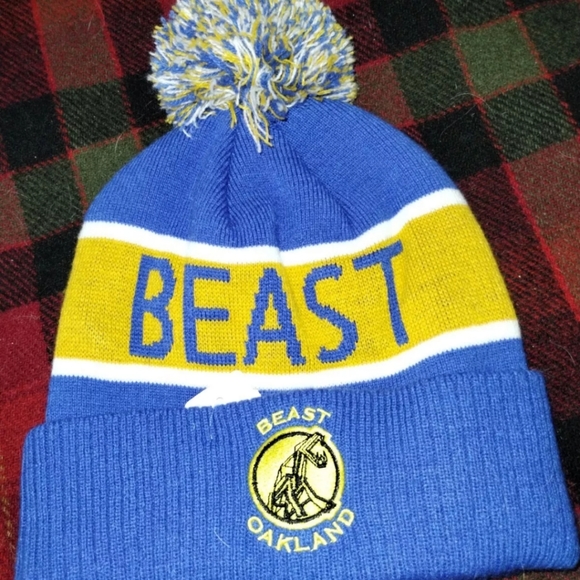 Oakland Beast | Accessories | Oakland Beast Beanie Blue | Poshmark